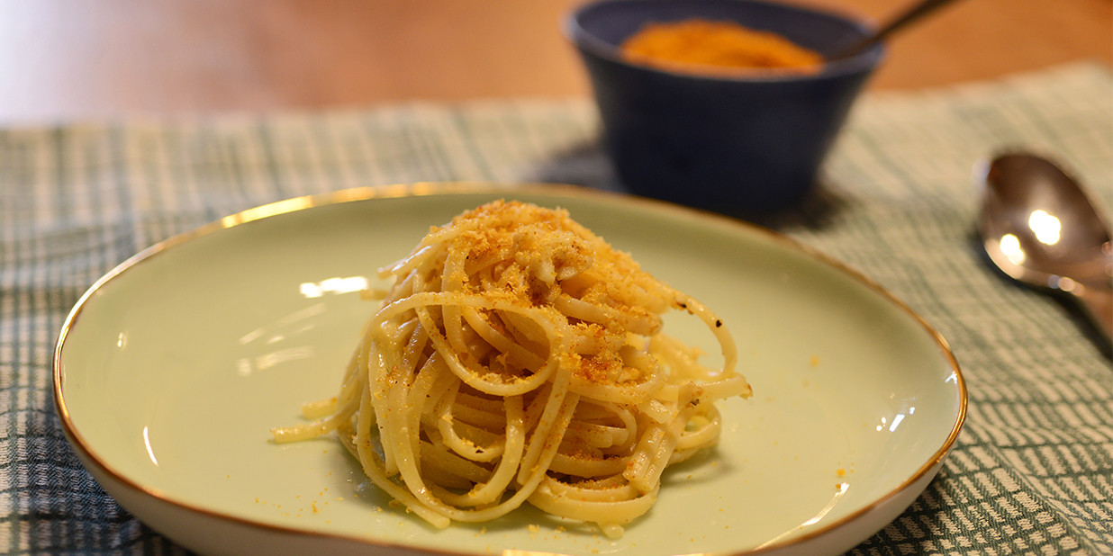 PROOF FOOD HONG KONG -Speghetti Verrigni with Bottarga – Verrigni – Suà ...